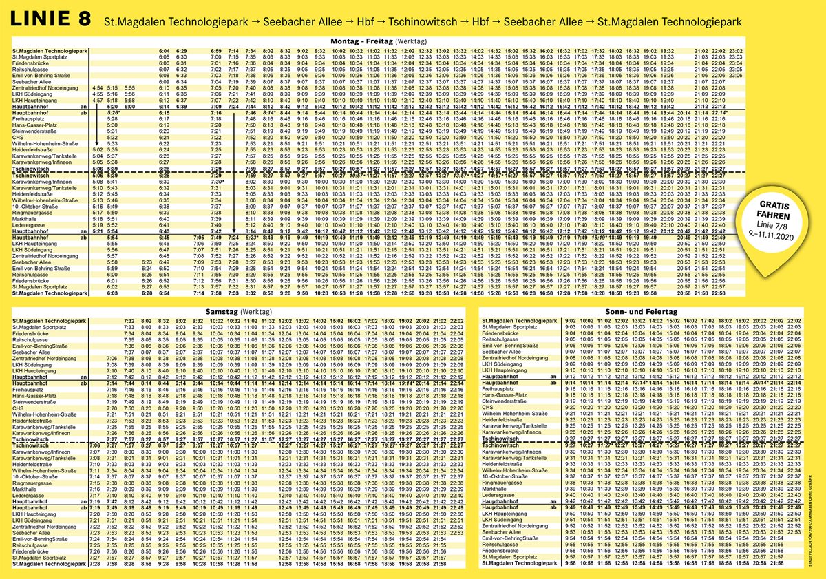 Stadtbus | Stadt Villach