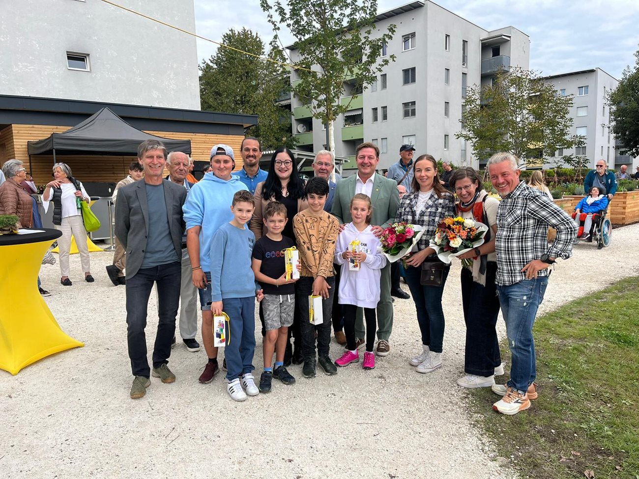 Grünes Eck Perau mit feinem Familienfest eröffnet | Stadt Villach