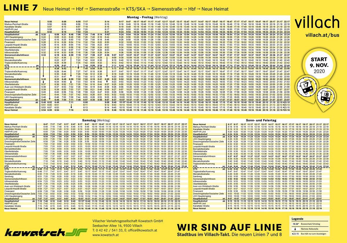 Stadtbus | Stadt Villach