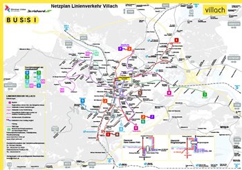 Linienplan | Stadt Villach